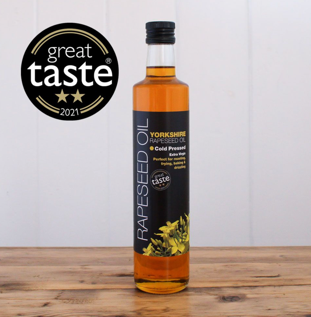 Yorkshire Rapeseed Oil - 1 Bottle (500ml) – The Burnt Hill Herb Co.